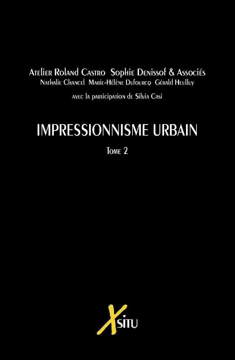 Atelier d'Urbanité . Médias . Livre